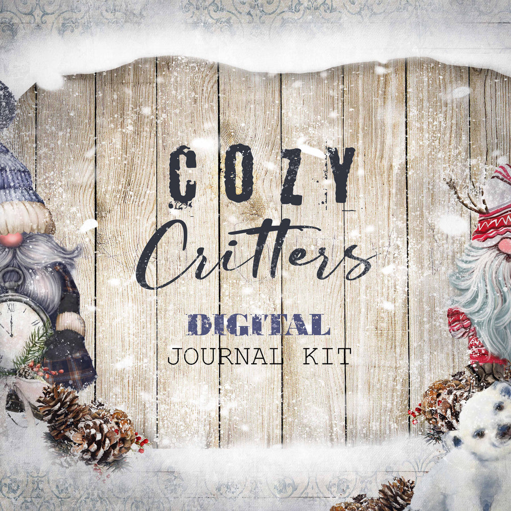 Cozy Critters - DIGITAL Journal Kit - Bundle Pack | Dreamz Etc