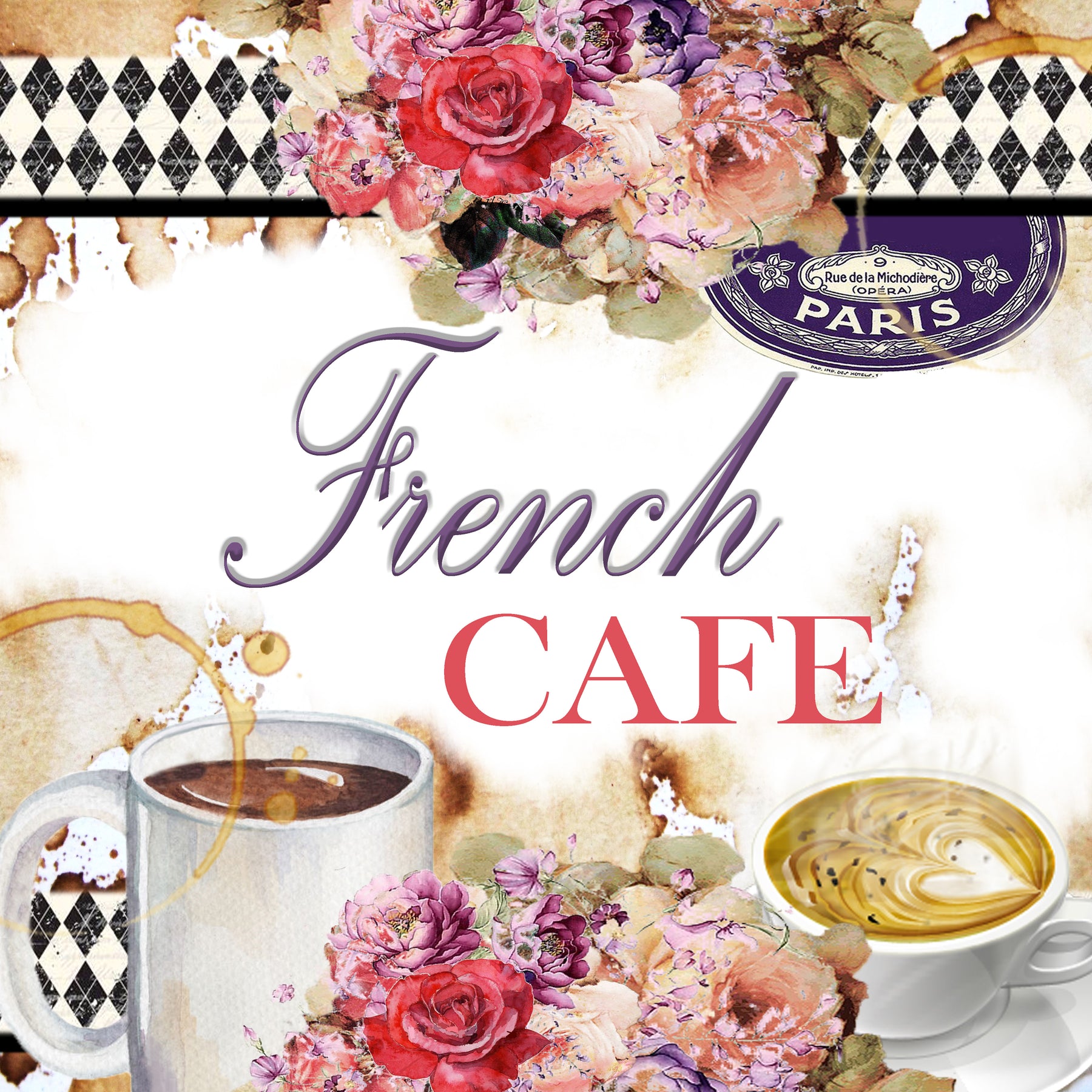 French Cafe - Digital Journal Kit - Bundle Pack – Dreamz Etc