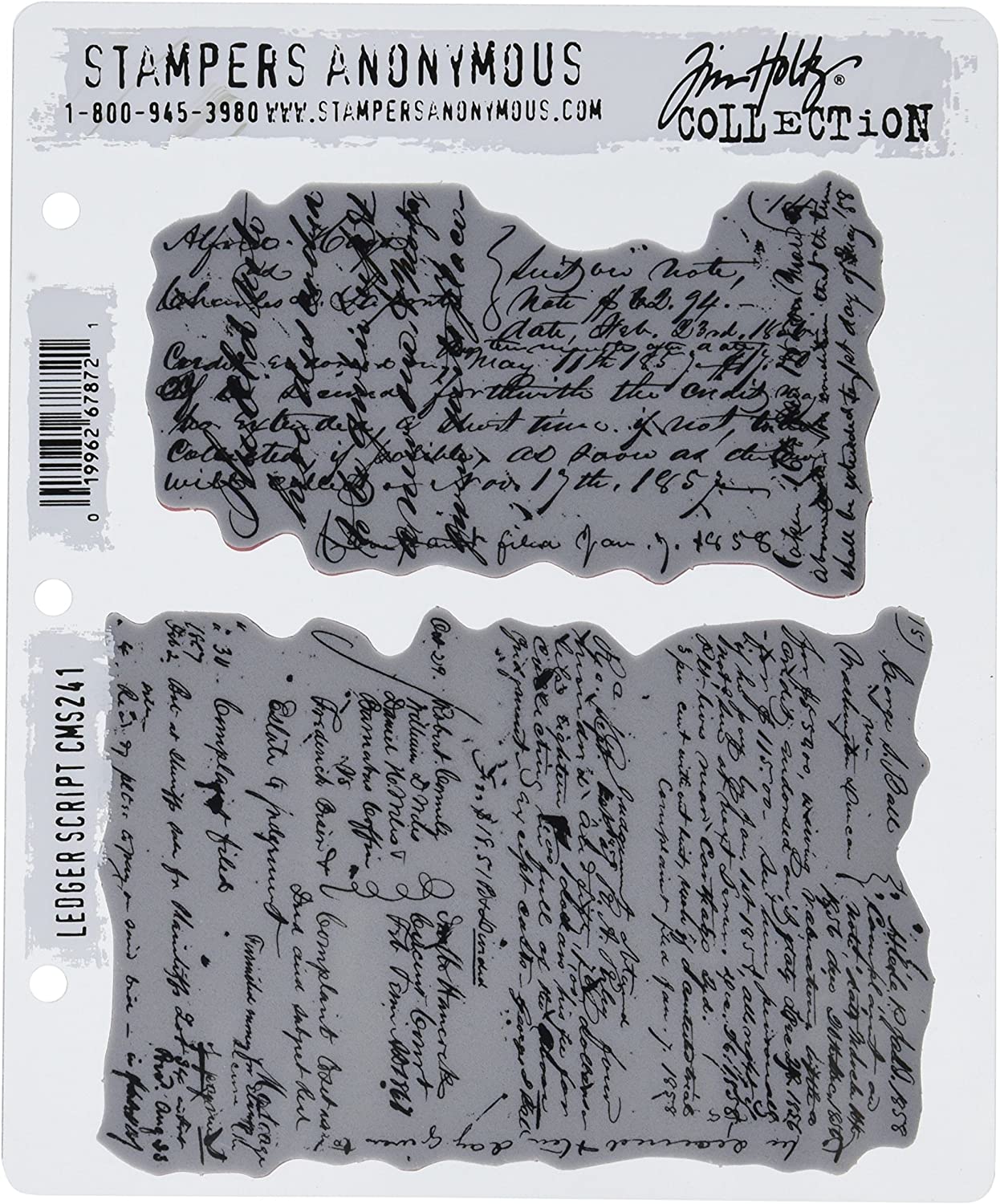 Tim Holtz Dapper Stamp Set – Dreamz Etc