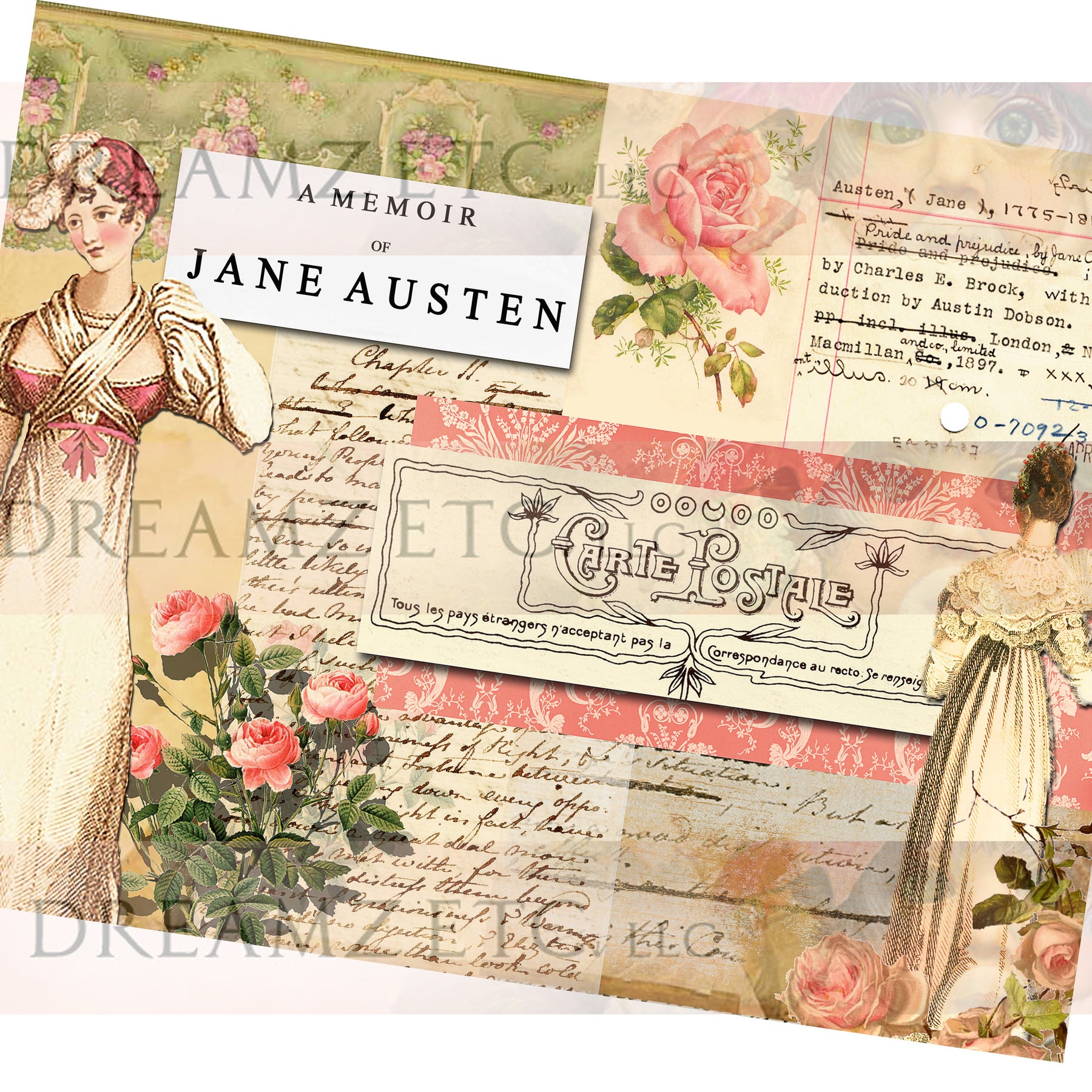 Simply Jane - Digital Paper Collection (10 Designs/Papers) – Dreamz Etc