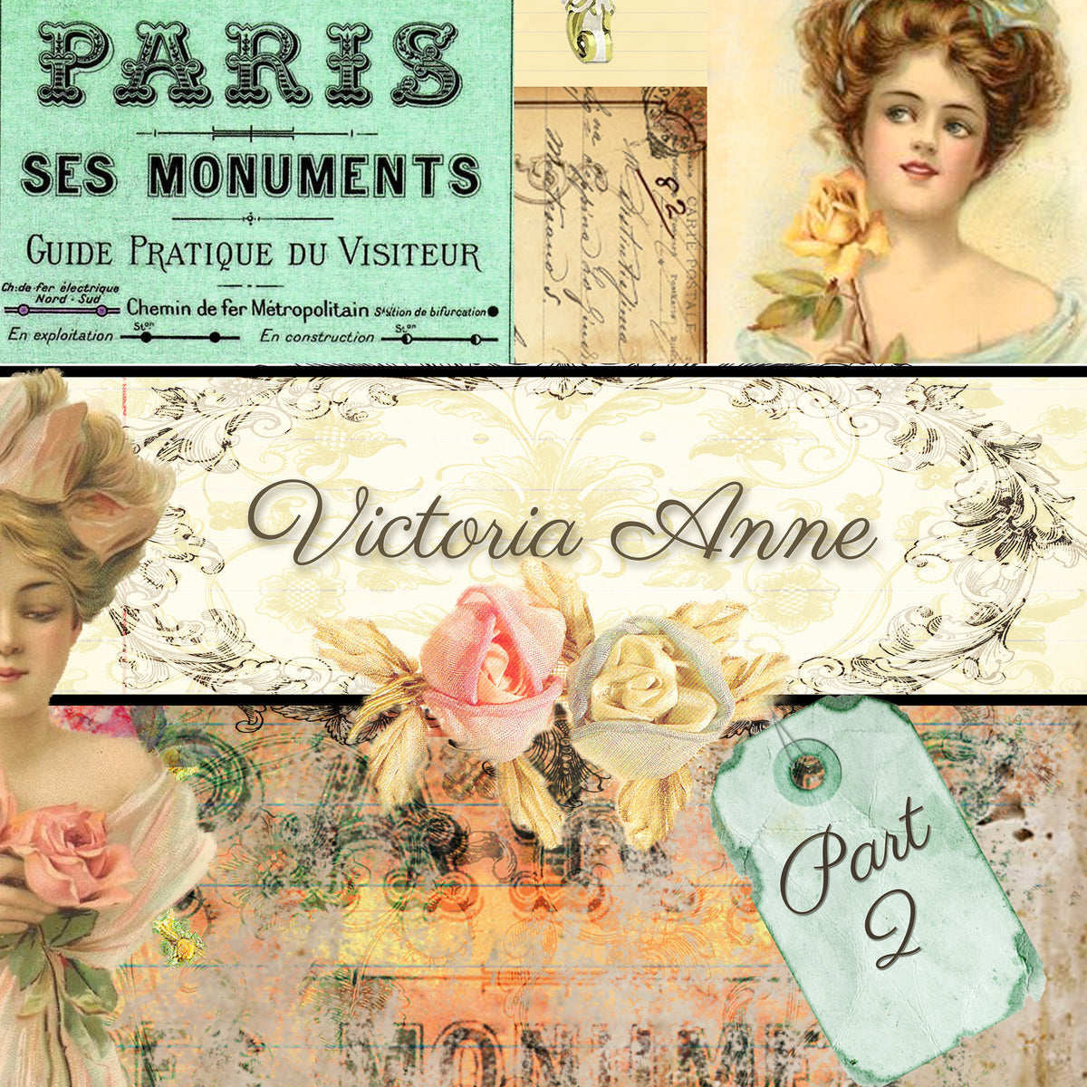 Victoria Anne Digital Collection - Paper Pack 2 | Dreamz Etc