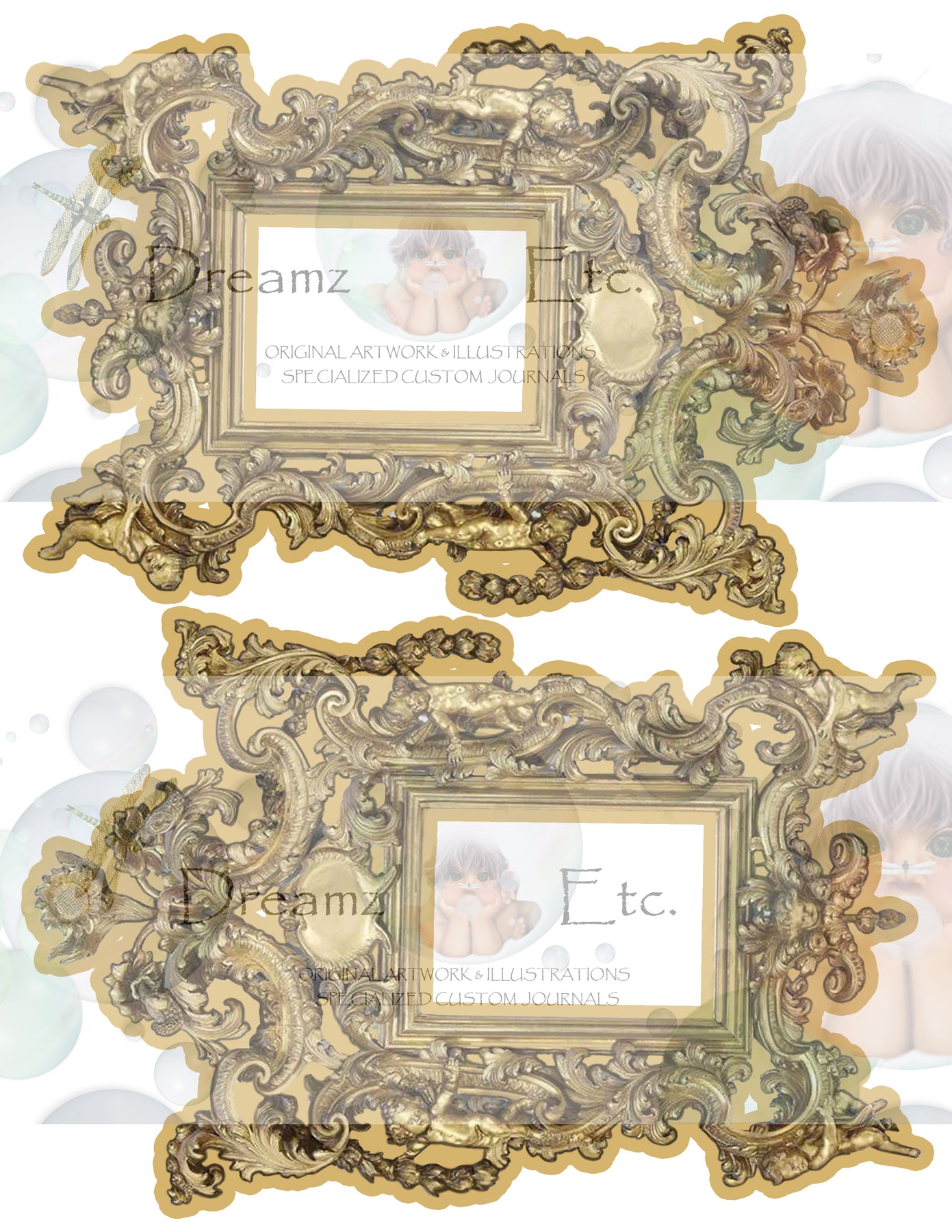 Victorian Splendor Card Kit - Digital Kit – Dreamz Etc